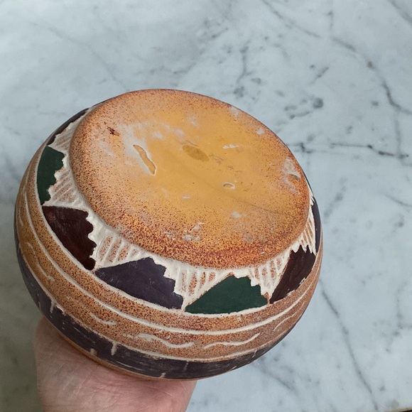 Hand Crafted | Art | Native American Indian Clay Decorative Bowl | Poshmark